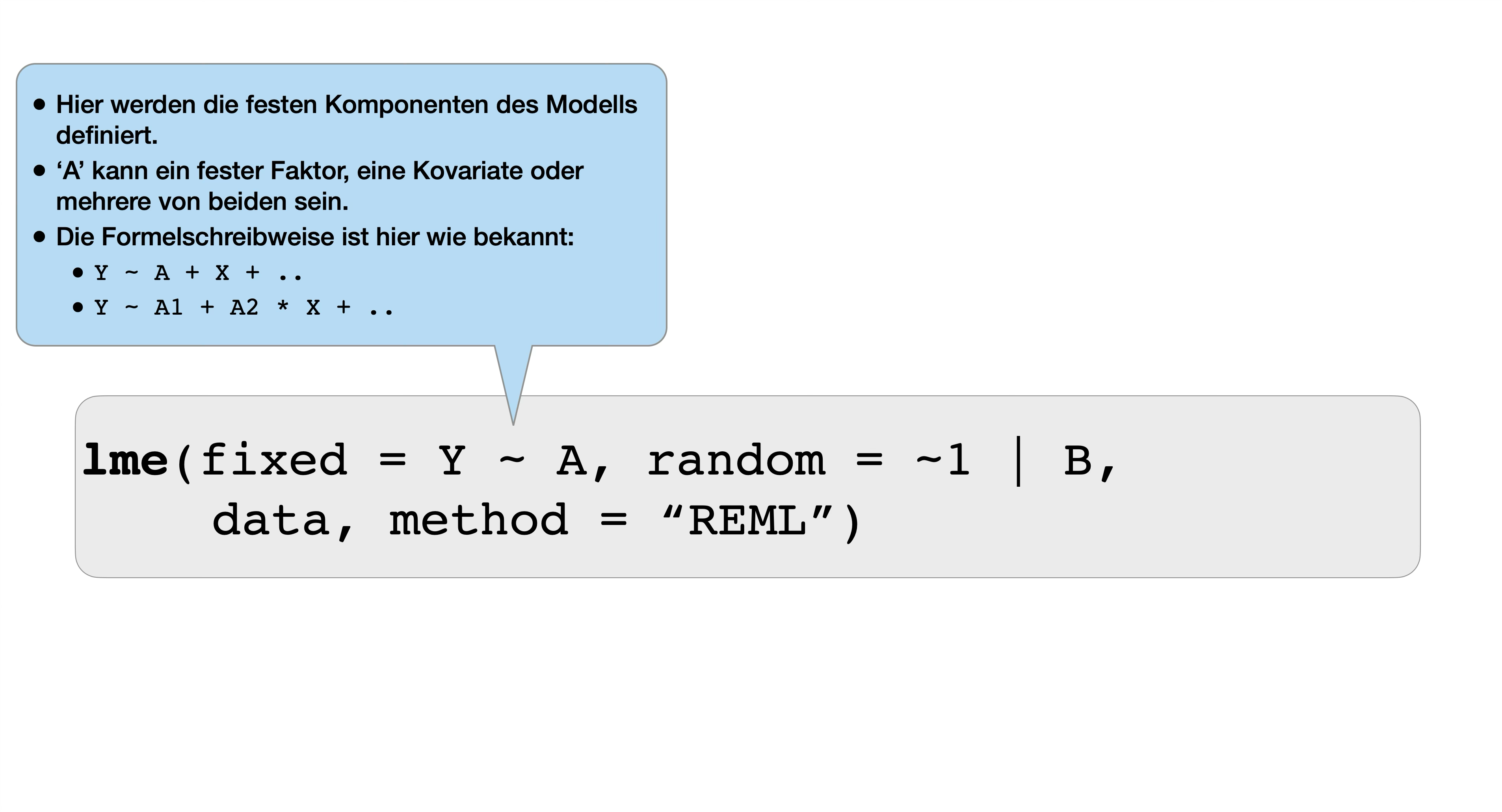 Lineare Gemischte Modelle (LME)